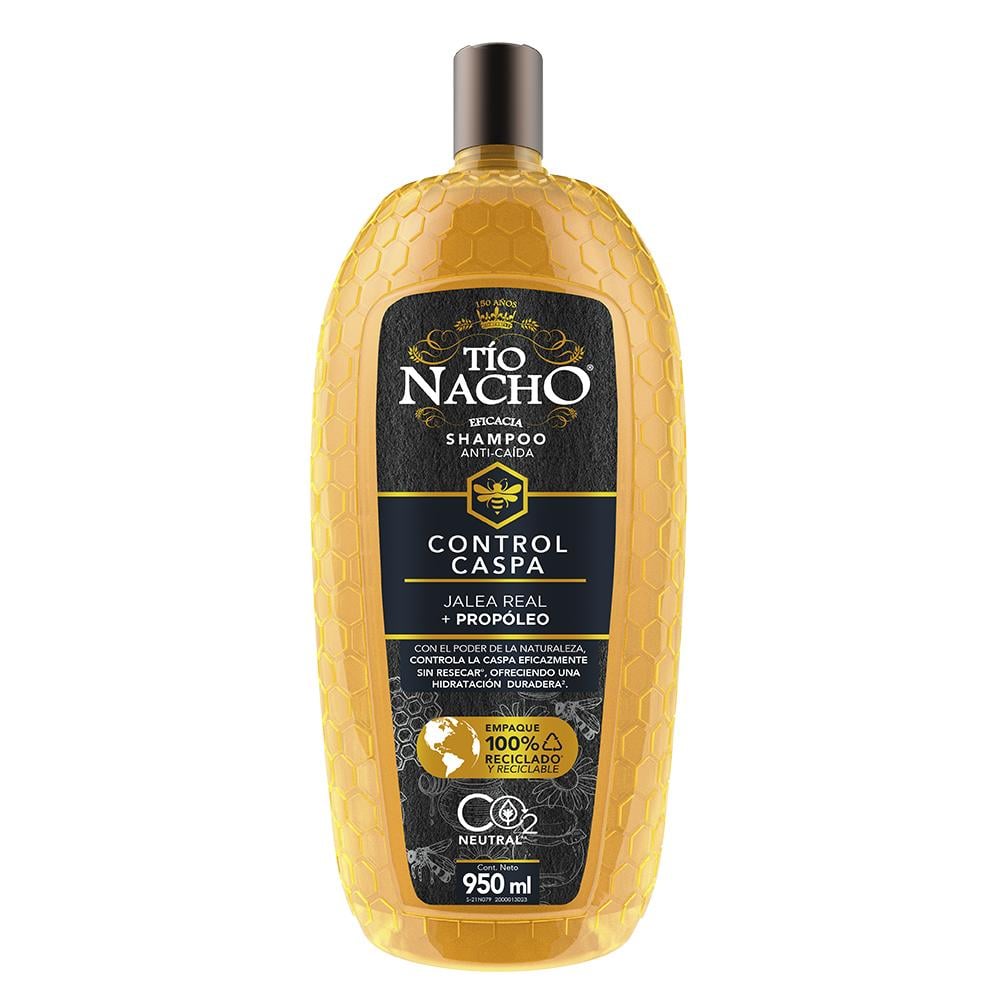 Tio Nacho Caspa Propoleo Shampoo 950Ml | Farmacias Ahumada