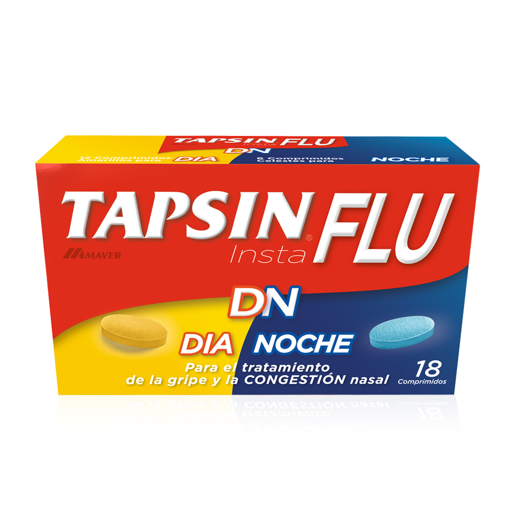Tapsin Instaflu DN x 18 Comprimidos | Farmacias Ahumada