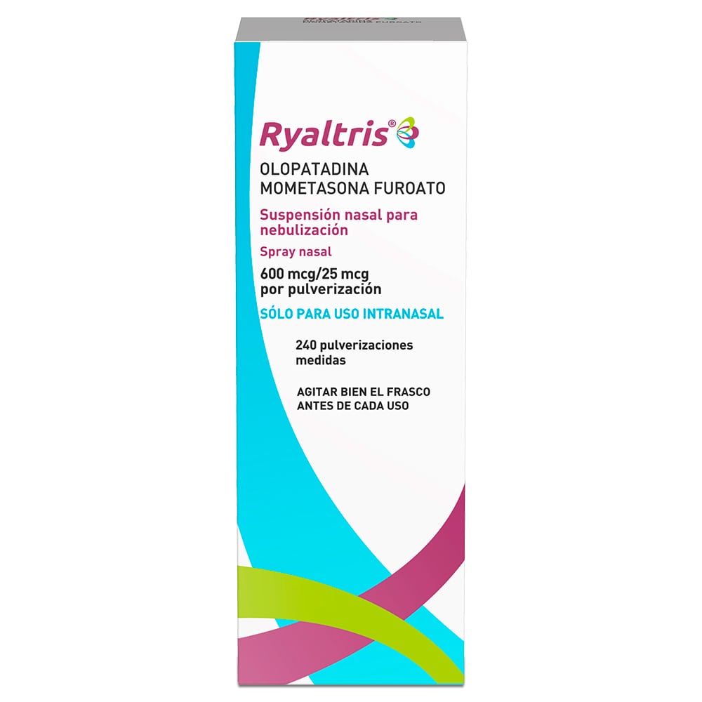 Ryaltris Spray Nasal 240 Dosis 600/25Mcg | Farmacias Ahumada