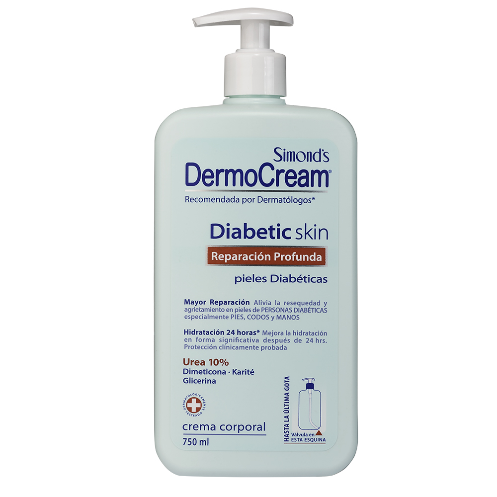 Crema Dermocream Diabetic Skin 750 Ml | Farmacias Ahumada