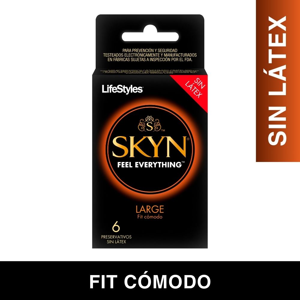 Preservativo Skyn Large X 6 | Farmacias Ahumada