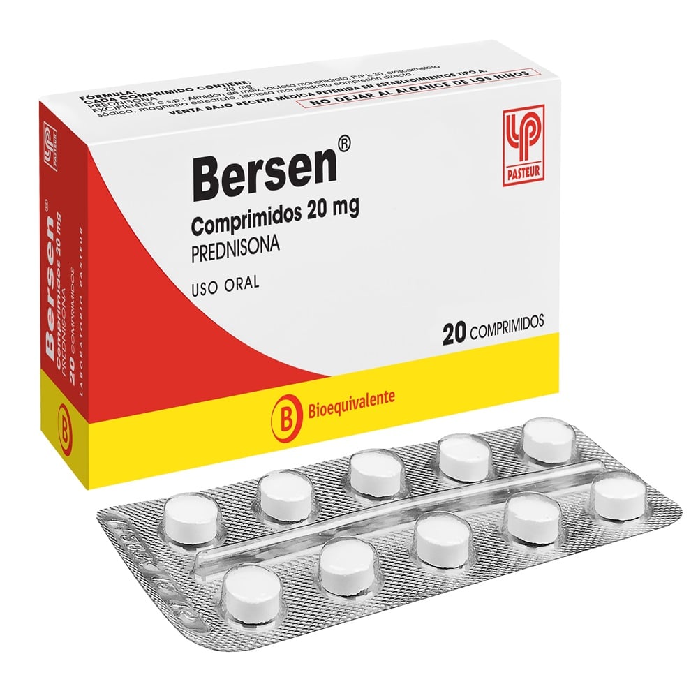 Bersen 20 mg x 20 comprimidos