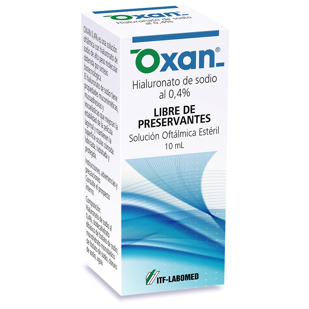 Oxan 0,4 % x 10 mL Solucion Oftalmica | Farmacias Ahumada