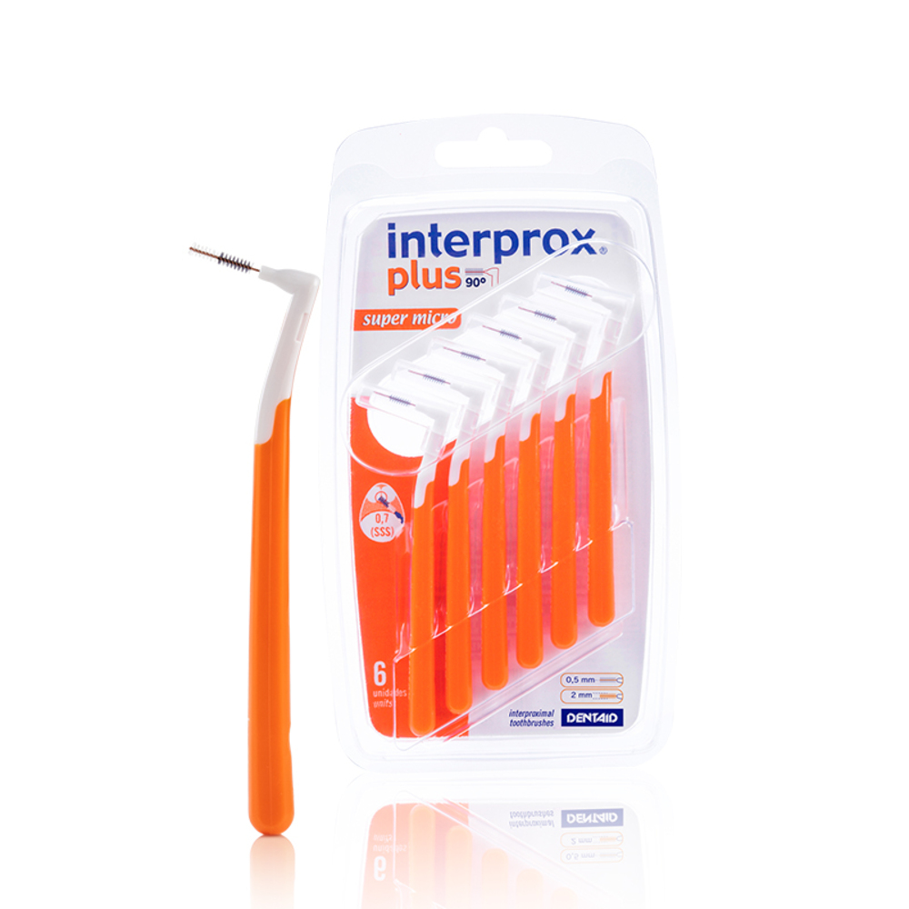Cepillo Interdental Interprox Plus Super Micro 6 un | Farmacias Ahumada
