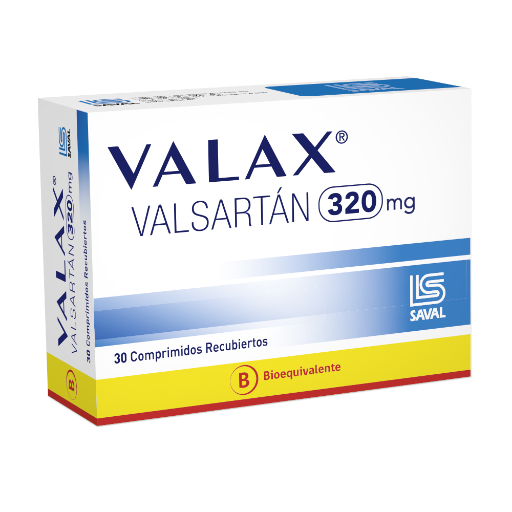 Valax 320 mg x 30 Comprimidos Recubiertos | Farmacias Ahumada
