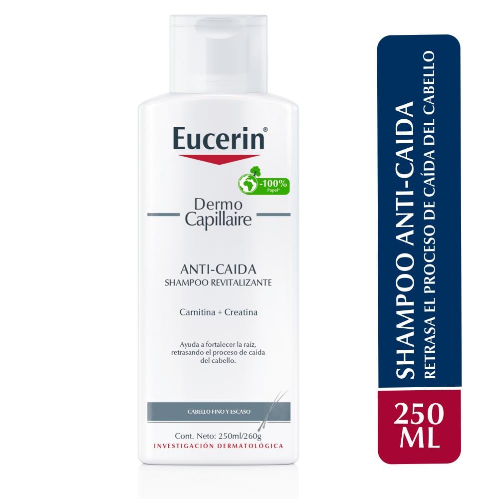 Shampoo Eucerin Dermo Capillaire Revitalizante Anti Caída 250 Ml