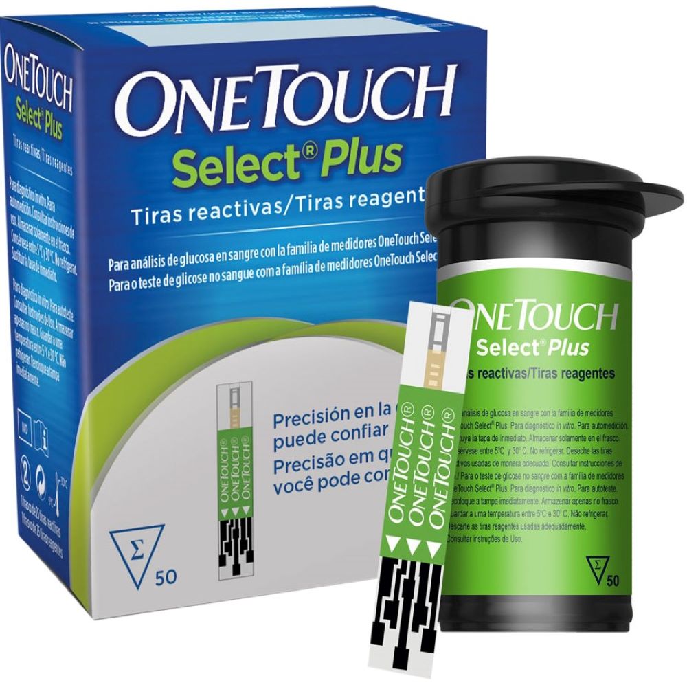One Touch Select Plus Cintas x 50