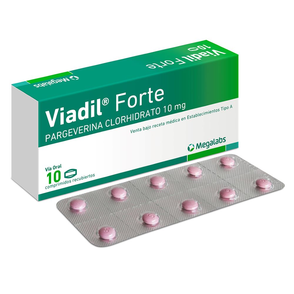 Viadil Forte 10 mg comprimidos recubiertos | Megalabs