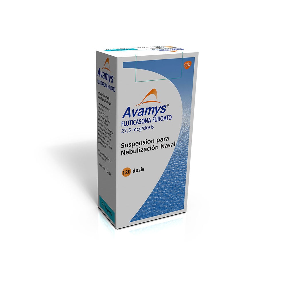 Avamys 27,5 mcg/Dosis x 120 Dosis Suspensión Para Nebulizacion Nasal ...