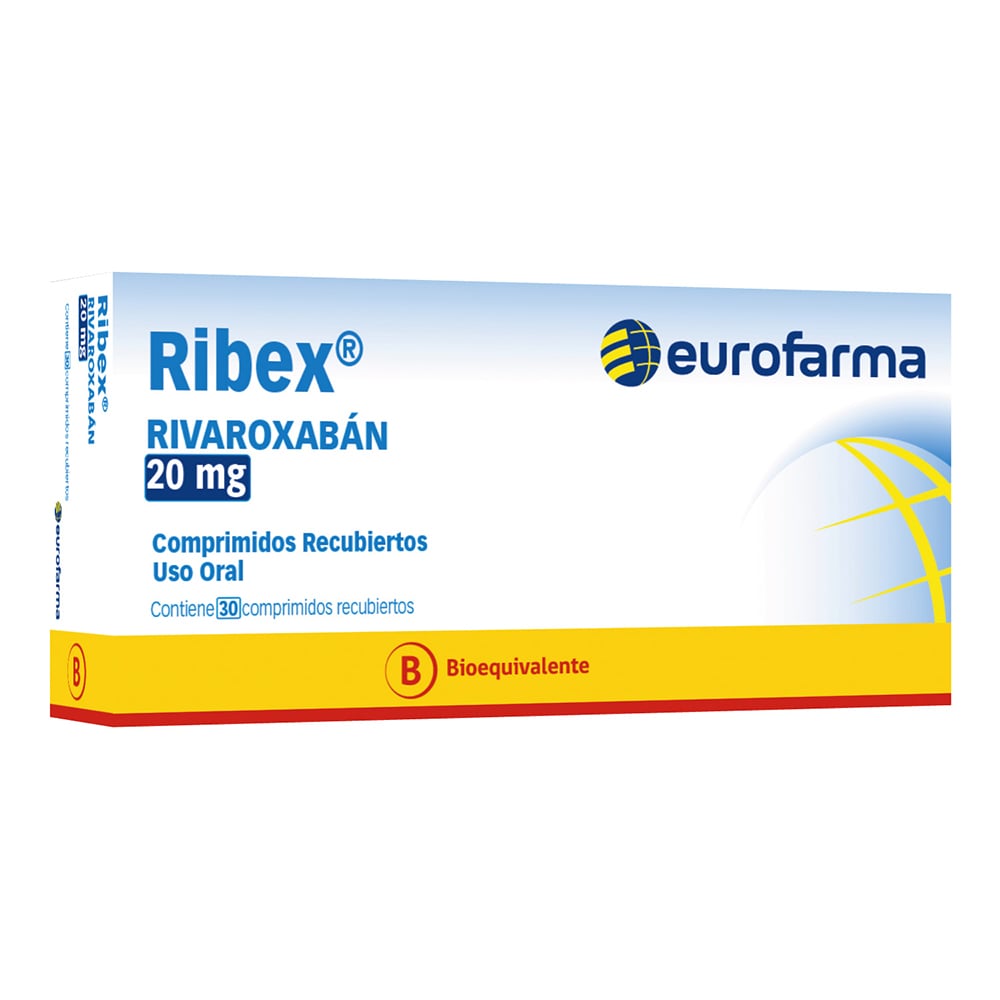 Ribex 20 mg x 30 Comprimidos Recubiertos | Farmacias Ahumada