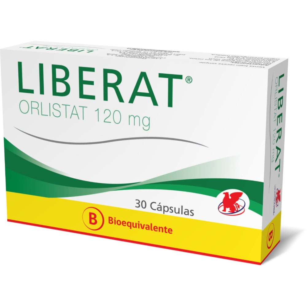 Liberat 120 mg x 30 Cápsulas | Farmacias Ahumada