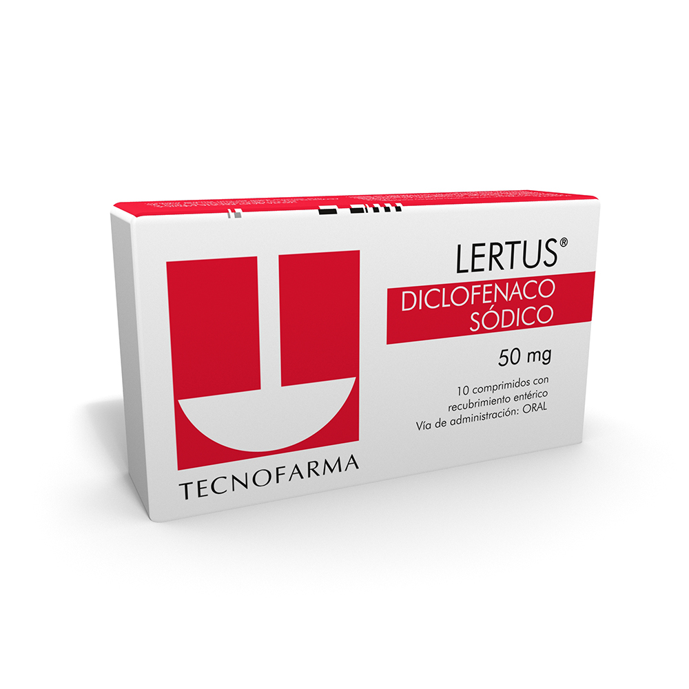 Lertus 50 mg x 10 Comprimidos con Recubrimiento Entérico | Farmacias ...