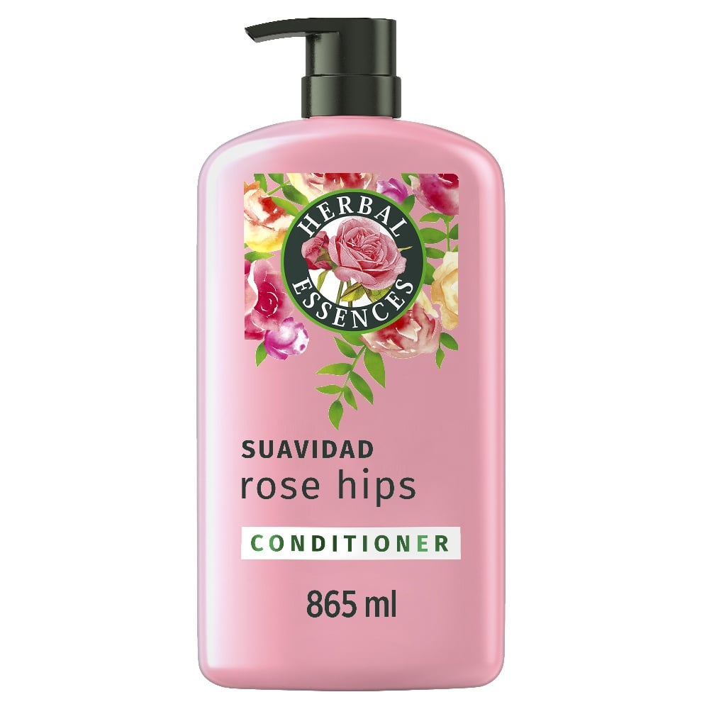 Acondicionador Herbal Essences Suavidad Rosa Mosqueta 865 ml ...