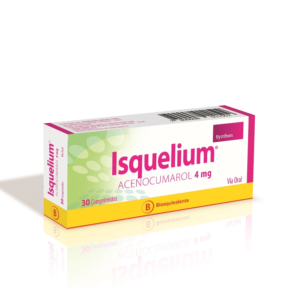 Isquelium 4 mg x 30 comprimidos