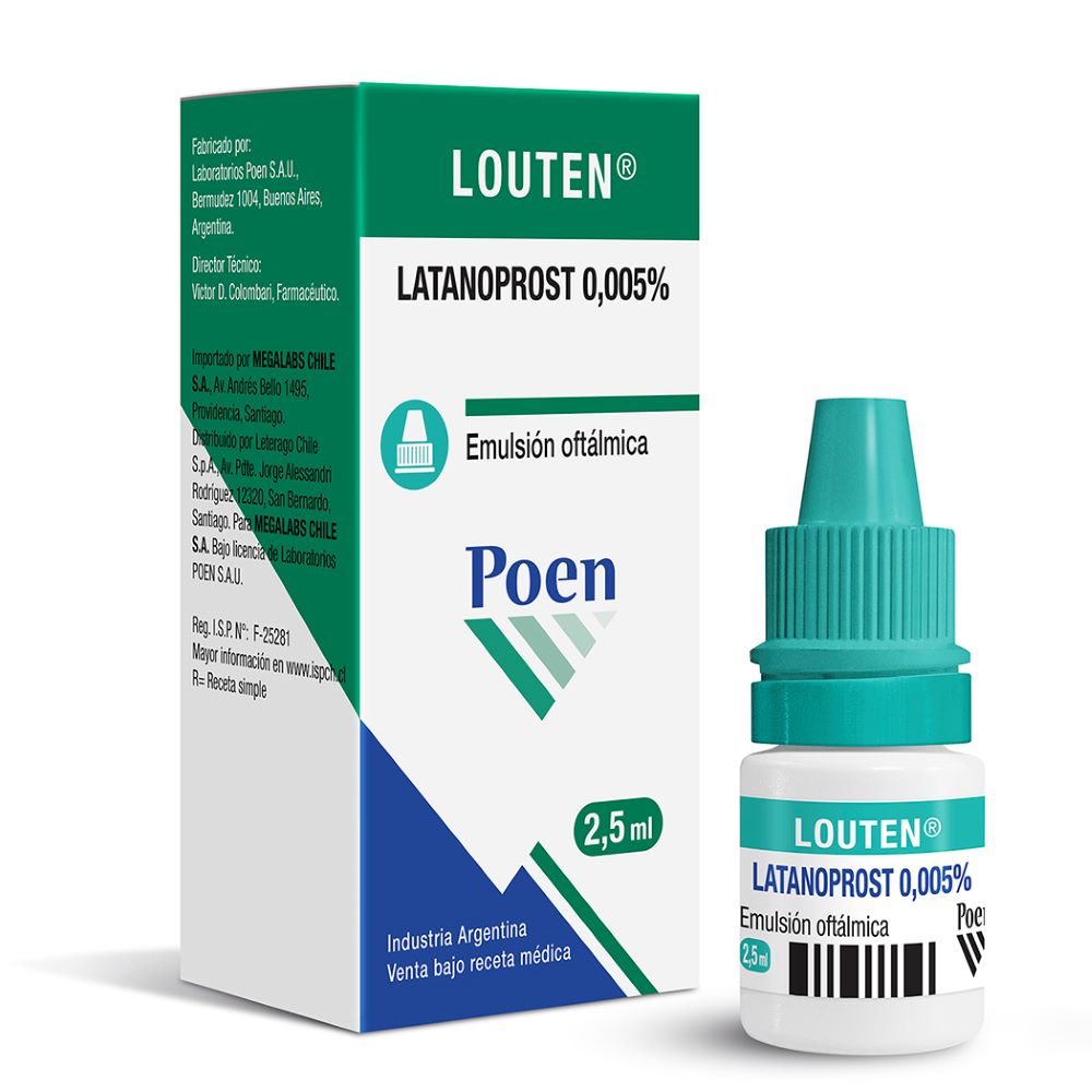 Louten 0,005 % x 2,5 mL Emulsion Oftalmica | Farmacias Ahumada