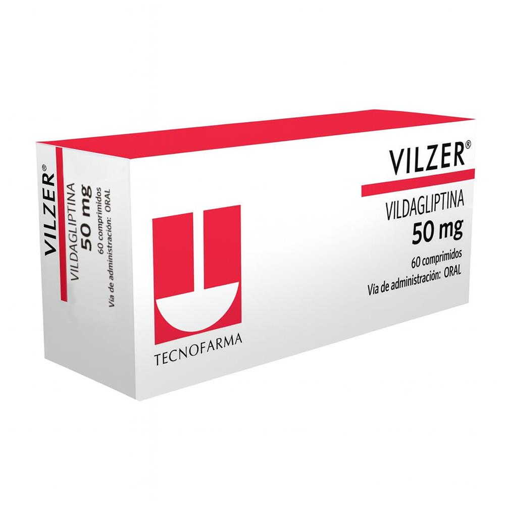 Vilzer 50 mg x 60 Comprimidos | Farmacias Ahumada