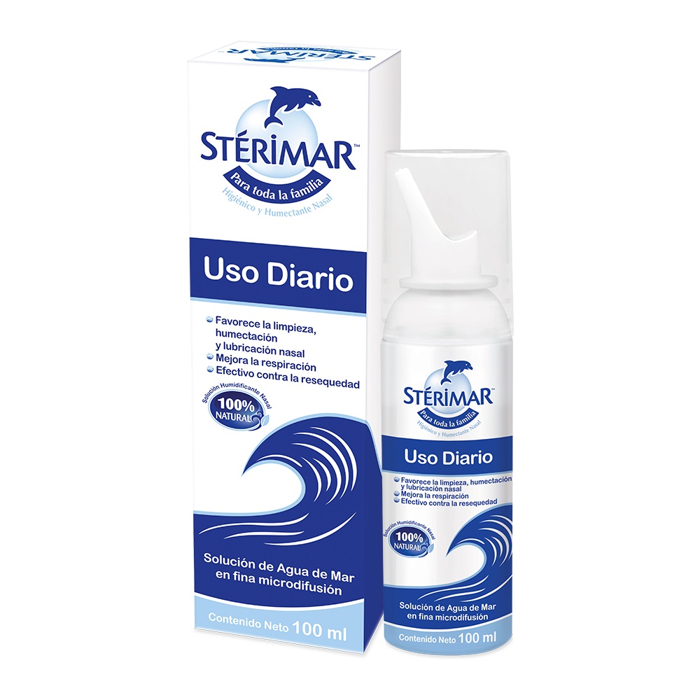Stérimar Uso Diario Solución de Agua de Mar 100 mL | Farmacias Ahumada