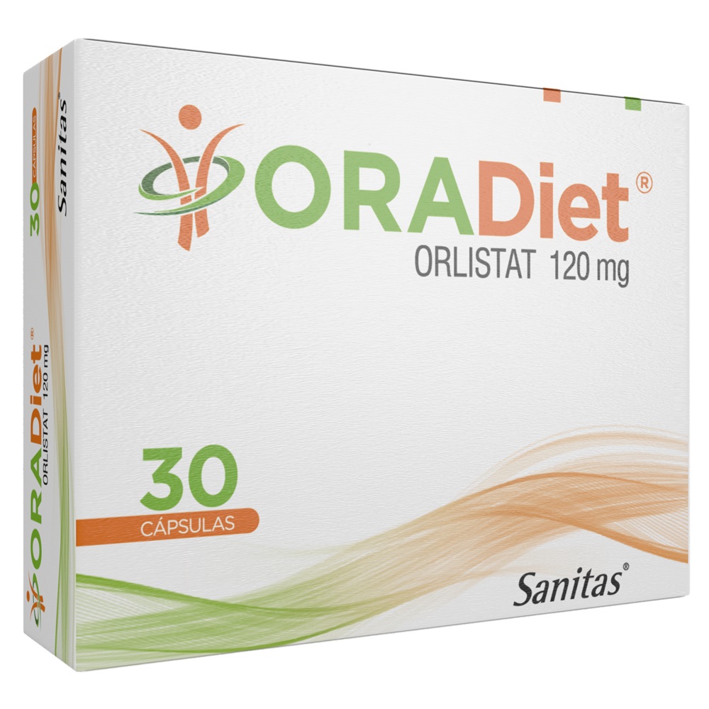 Oradiet 120 mg x 30 cápsulas