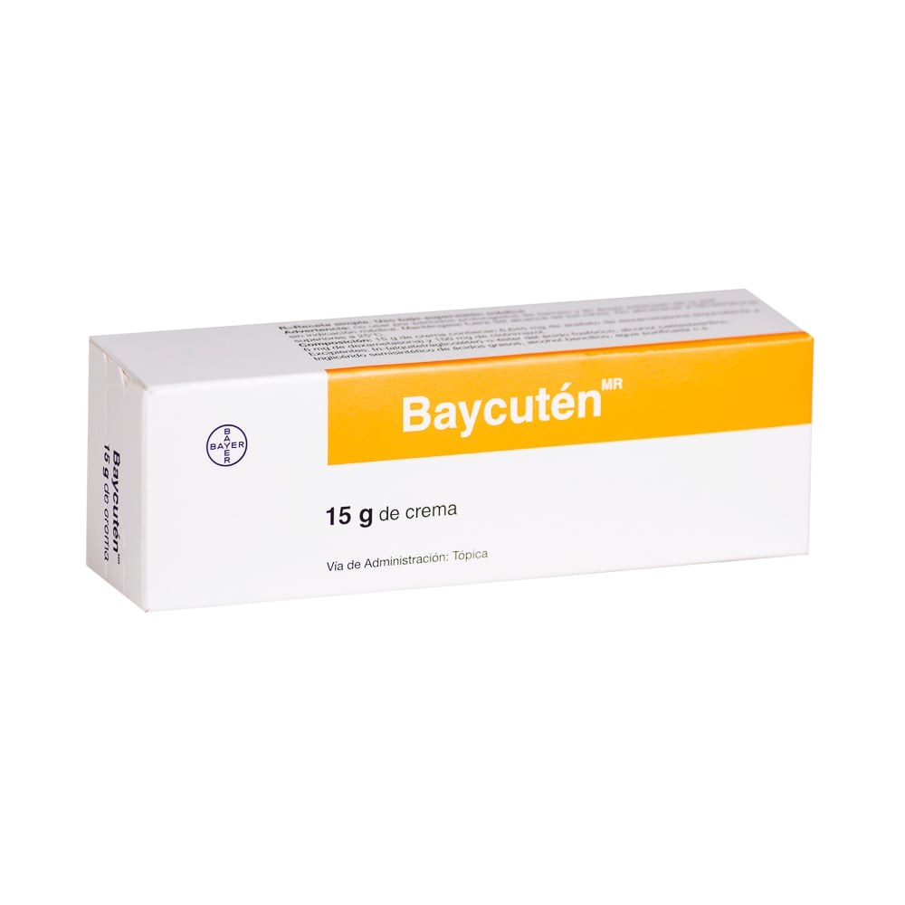 Baycuten x 15 g Crema Tópica | Farmacias Ahumada
