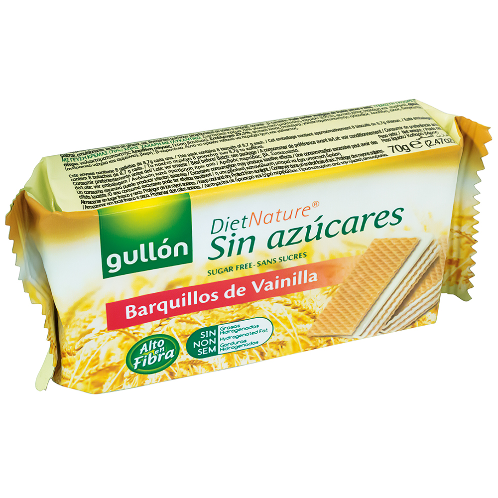 Gullon Galleta Diet Vainilla x 70 g | Farmacias Ahumada
