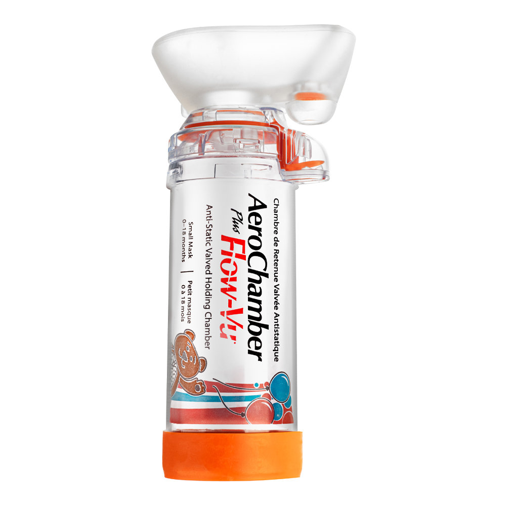 AEROCHAMBER PLUS INFANT ROJA 1UN | Farmacias Ahumada