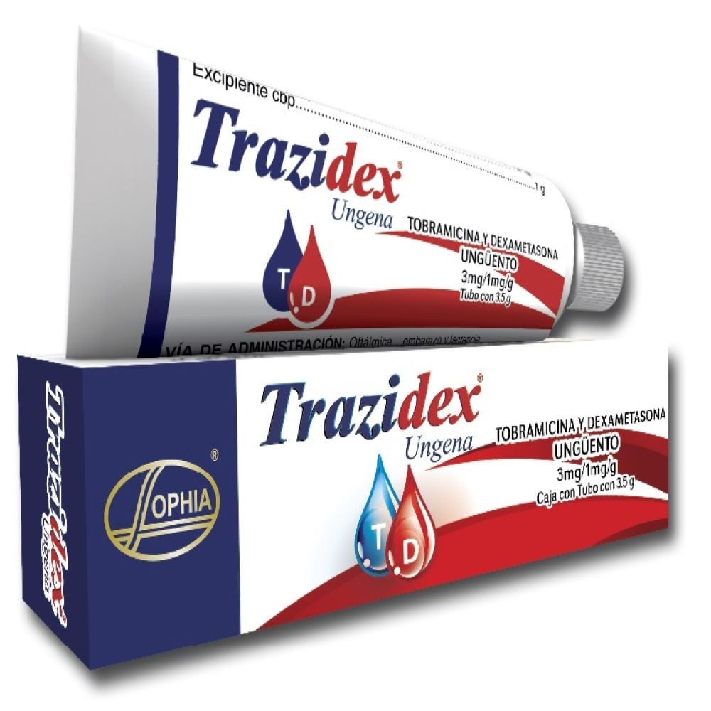 Trazidex Ungena x 3,5 g Ungüento Oftálmico | Farmacias Ahumada