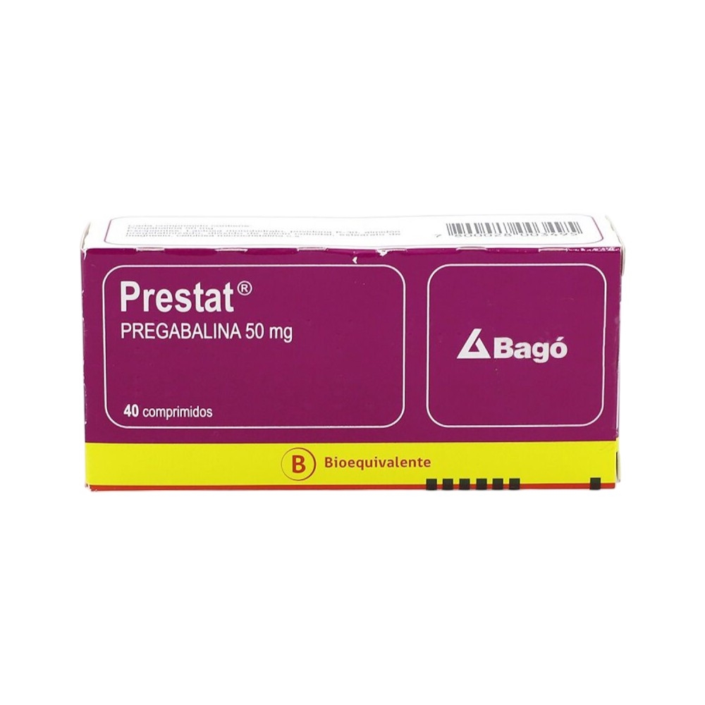 Prestat 50 mg 40 Comprimidos | Farmacias Ahumada