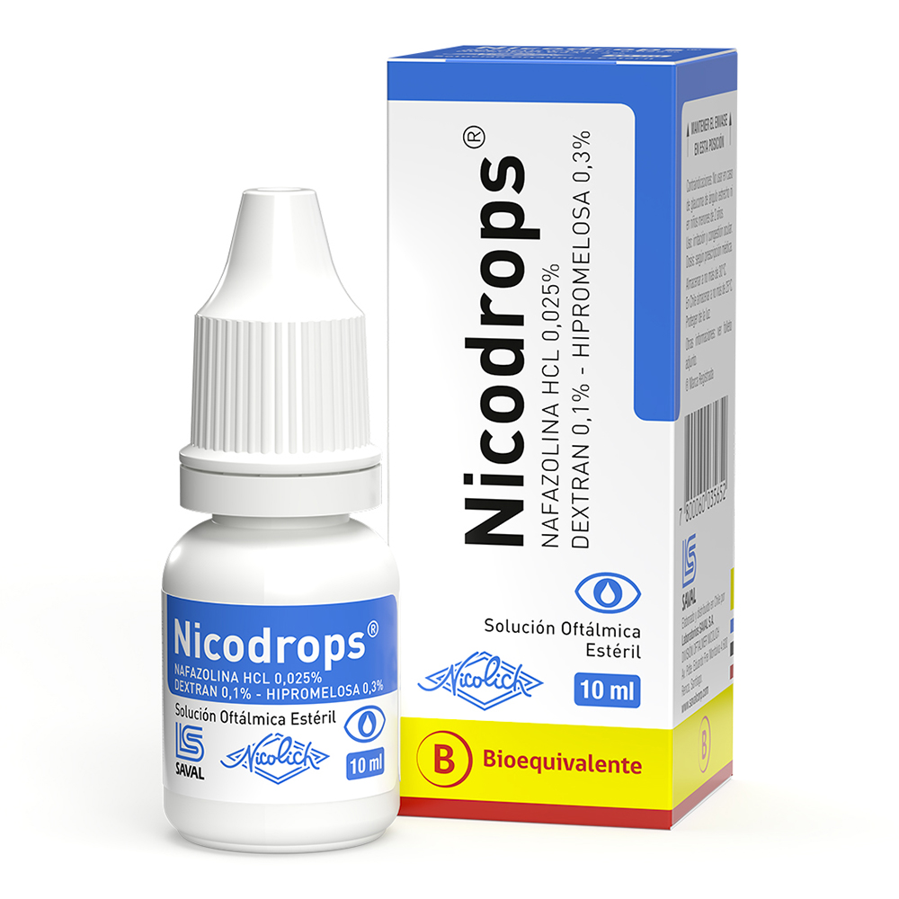 Nico Drops x 10 mL Solución Oftálmica | Farmacias Ahumada