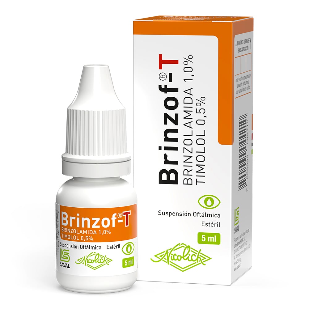 Brinzof-T 5ml | Suspensión oftálmica