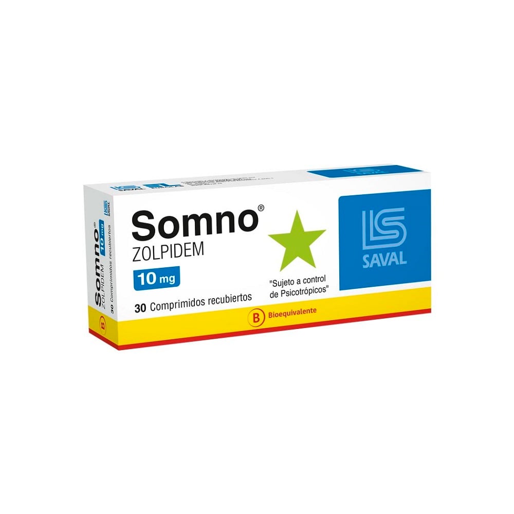 Somno 10 mg x 30 Comprimidos Recubiertos | Farmacias Ahumada