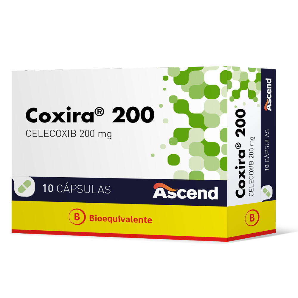 Coxira 200 Mg Blister 10 Cápsulas - Alivio del Dolor