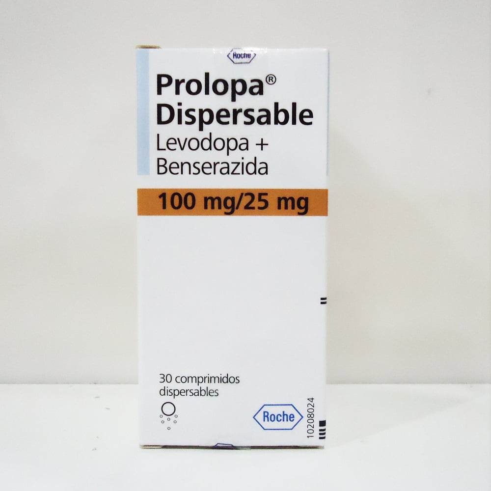 Prolopa 100mg/25mg x 30 Comprimidos Dispersables | Farmacias Ahumada
