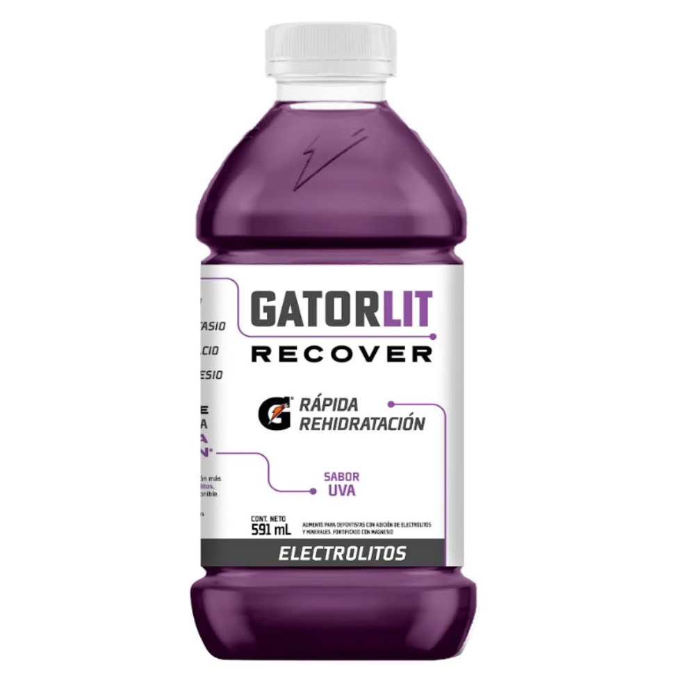 Bebida Gatorlit Uva 591 ml | Farmacias Ahumada
