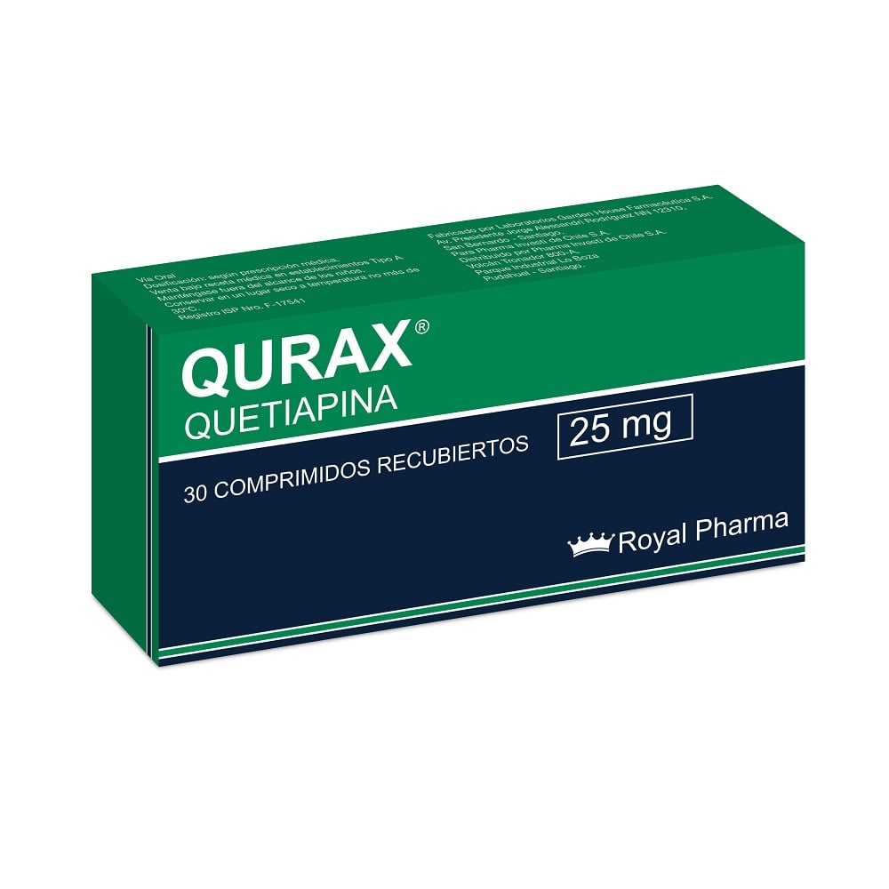 Qurax 25 mg x 30 Comprimidos