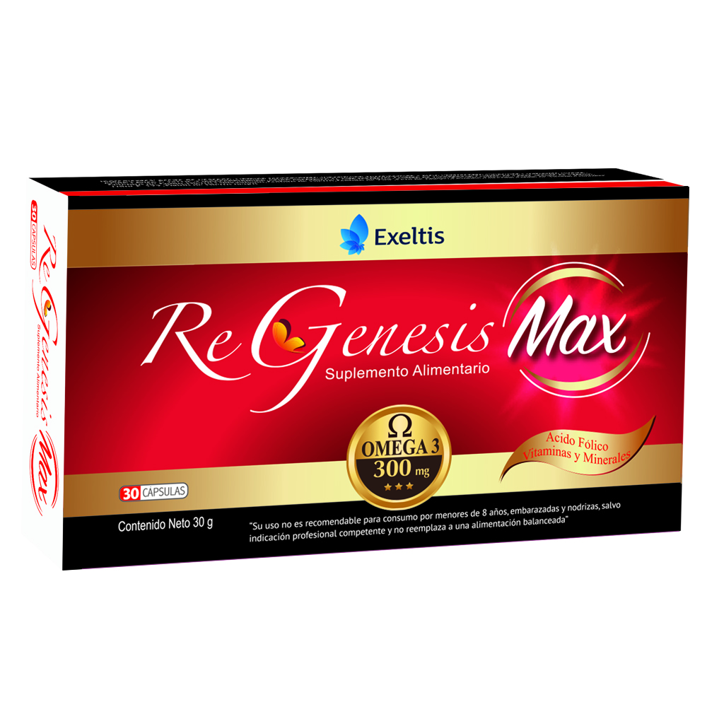 Regenesis Max x 30 Cápsulas Blandas | Farmacias Ahumada